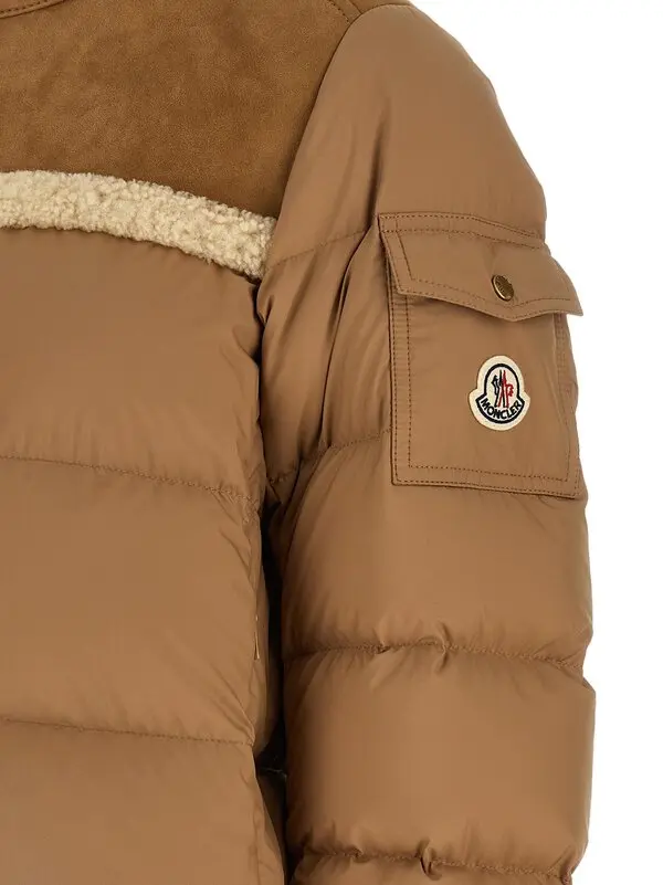 Moncler Aurore Down Jacket - Cream