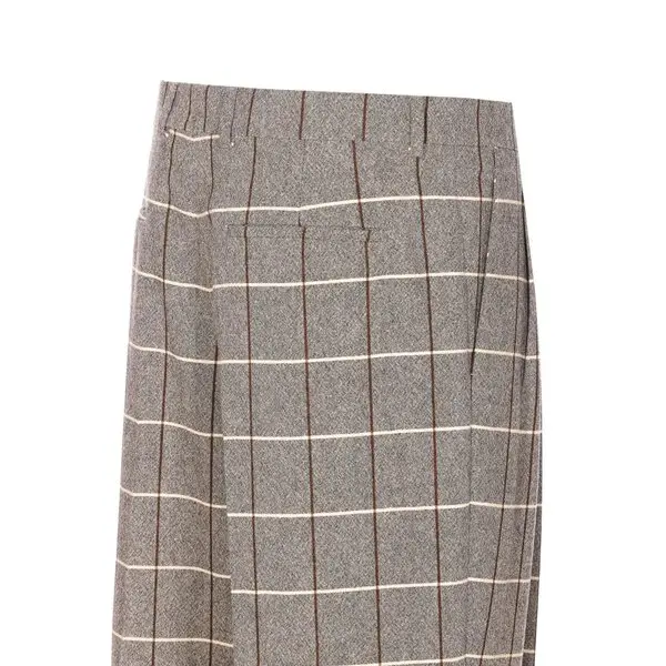 Valentino Garavani Wool Trousers With Lapel