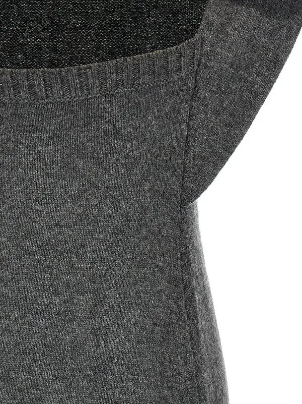 COURREGES Over The Shoulder Drapè Dress