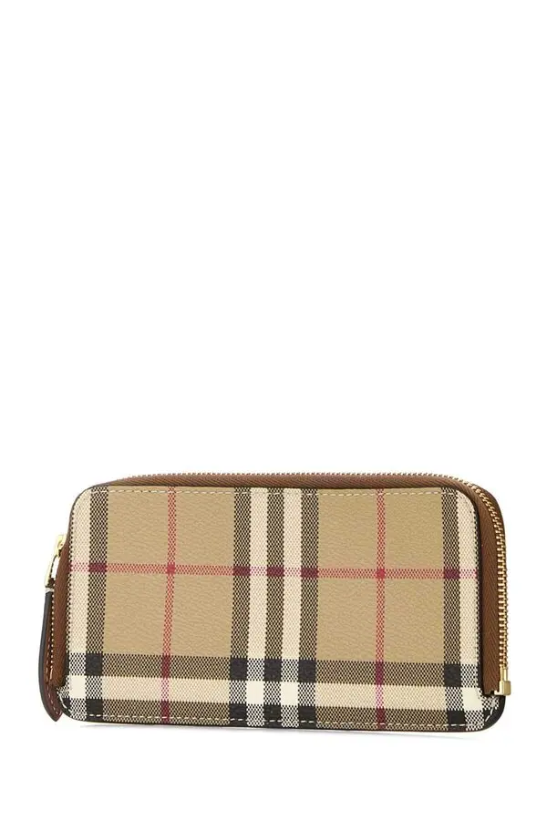 Burberry Printed Canvas Card Holder
