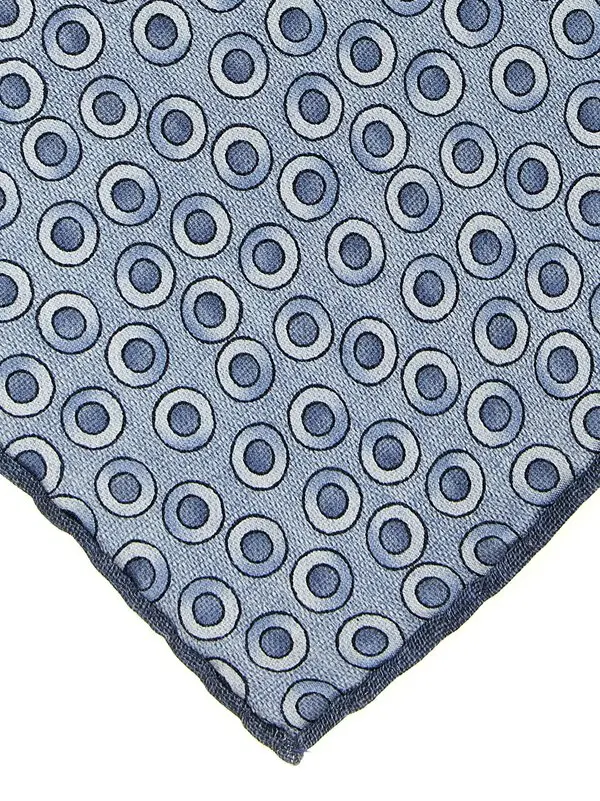 Brunello Cucinelli Polka Dot Pocket Clutch Bag - Blue