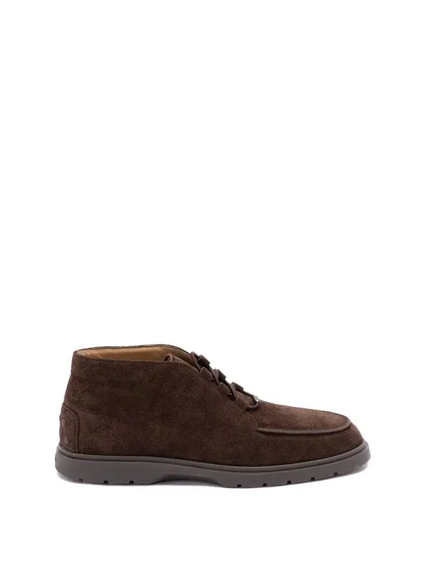 TOD'S Desert Boots In Suede - Multicolor