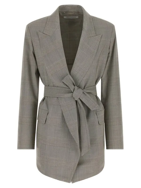 Max Mara Mxmnasello' Blazer - Gray