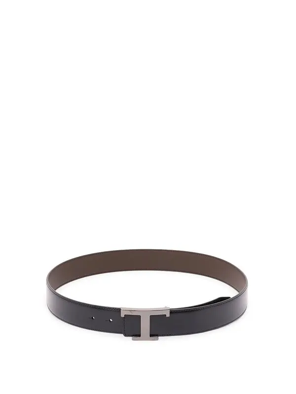 TOD'S T Leather Belt