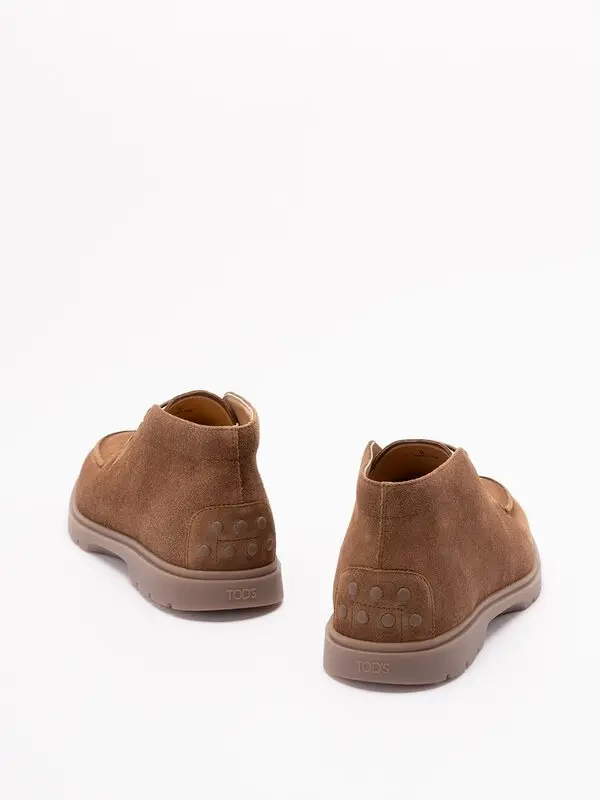 TOD'S Desert Boots In Suede - Multicolor