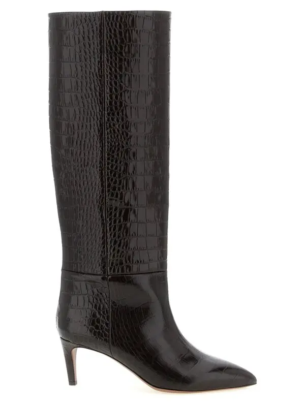 Paris Texas Stiletto Boots - Brown