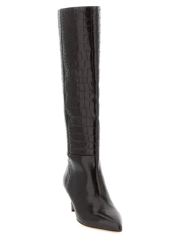 Paris Texas Stiletto Boots - Brown
