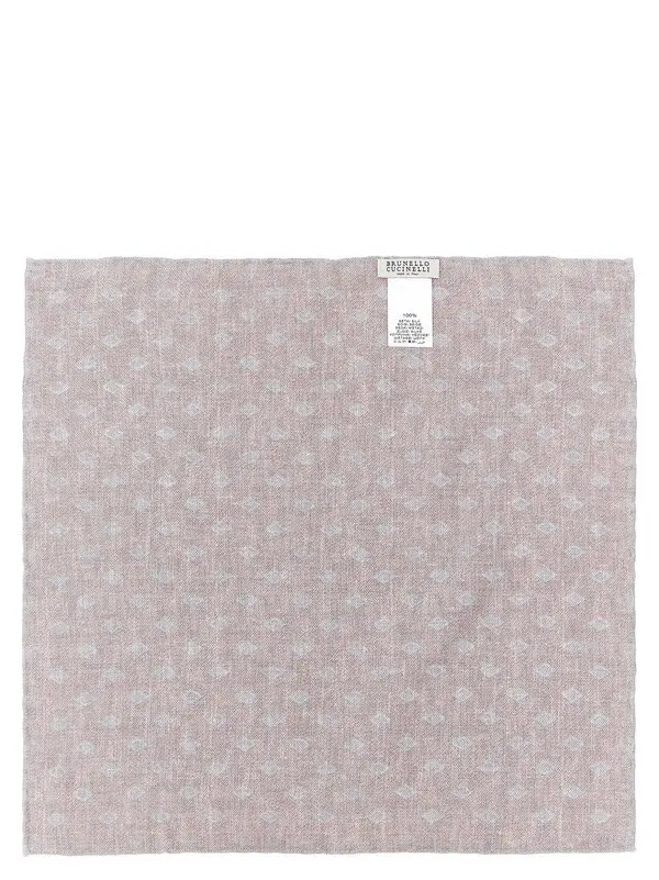 Brunello Cucinelli Silk Clutch Bag - Multicolor
