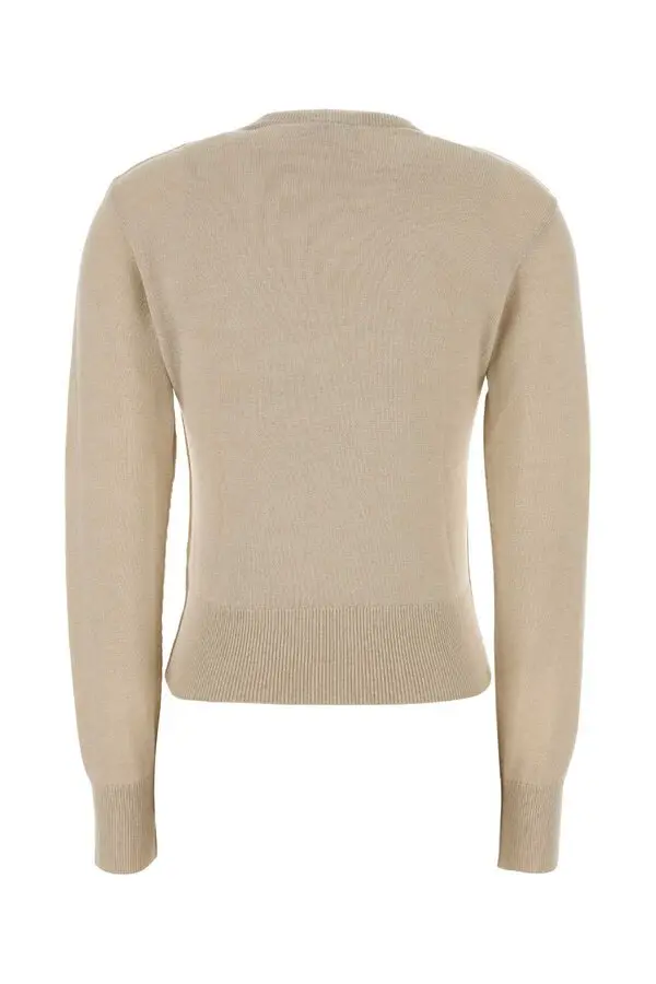 Burberry Sand Wool Blend Sweater