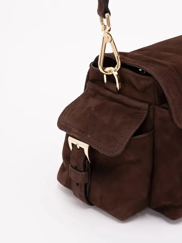 Prada Explore Medium Suede Bag