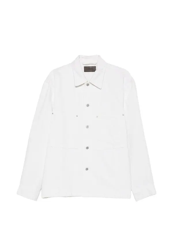 LEMAIRE Cotton Overshirt - Multicolor
