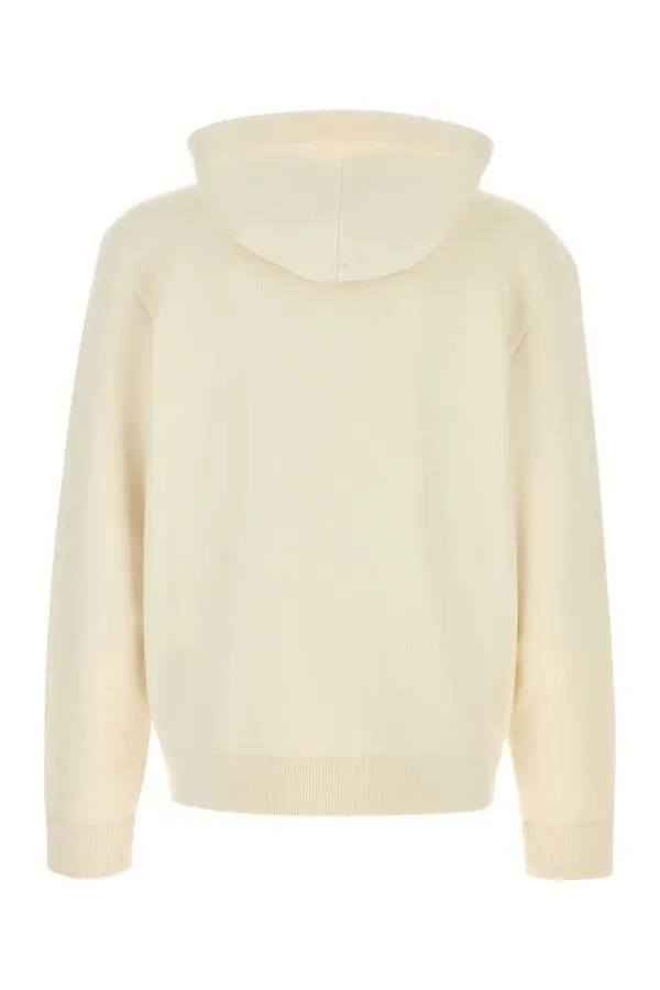 Gucci Ivory Stretch Wool Blend Sweatshirt