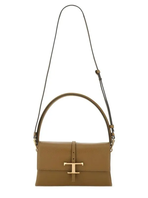 TOD'S Flap Bag T Timeless