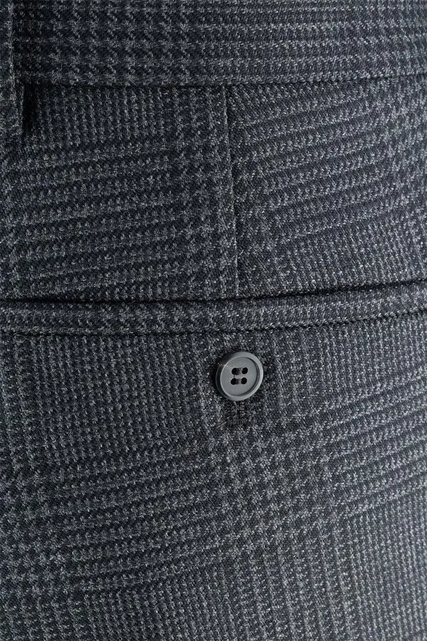 Prada Tailored Plaid Trousers - Multicolor