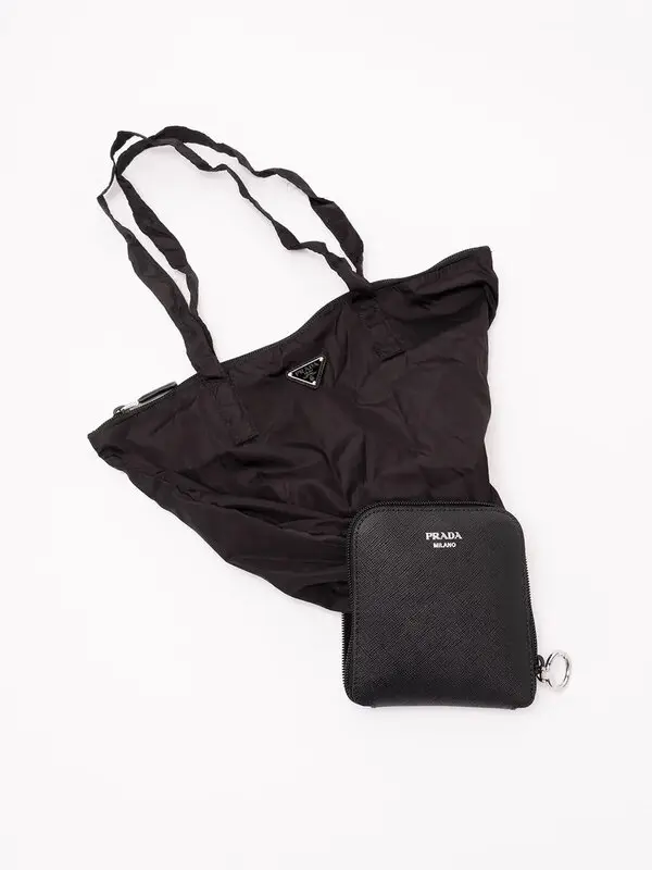 Prada Foldable Re-nylon Tote - Multicolor