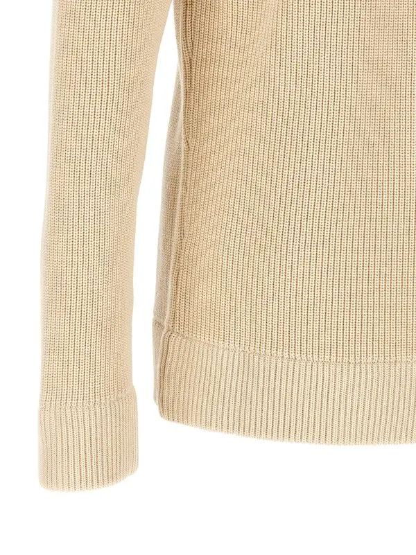 MAISON MARGIELA Ribbed Knit Cardigan