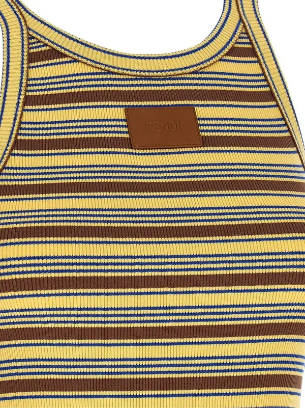 Fendi Striped Top - Multicolor
