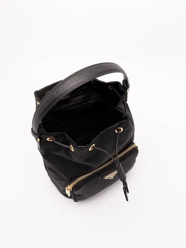 Prada Duet Re-nylon Bucket Bag