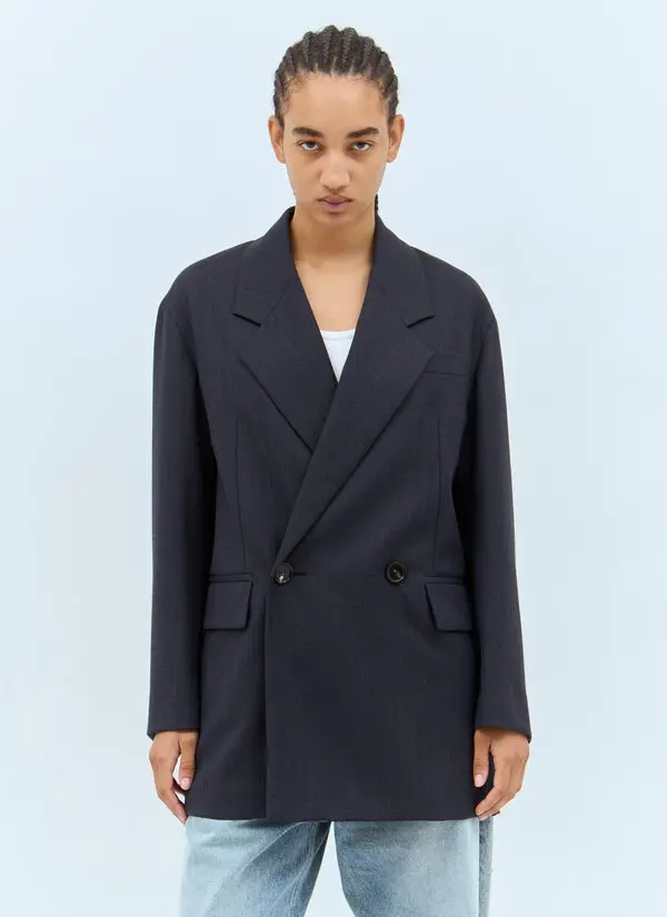 Bottega Veneta Wool Blazer - Black