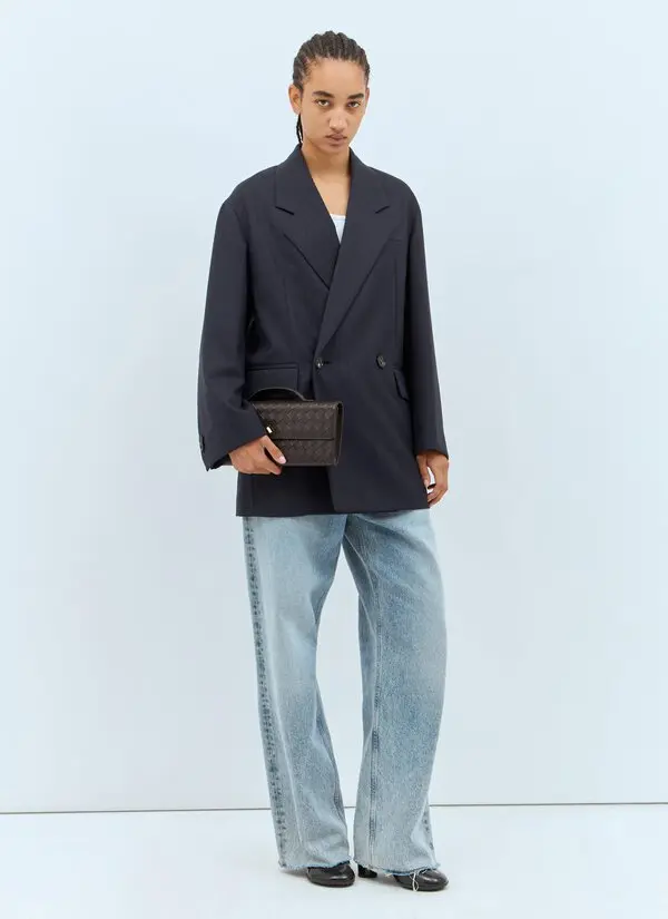 Bottega Veneta Wool Blazer - Black