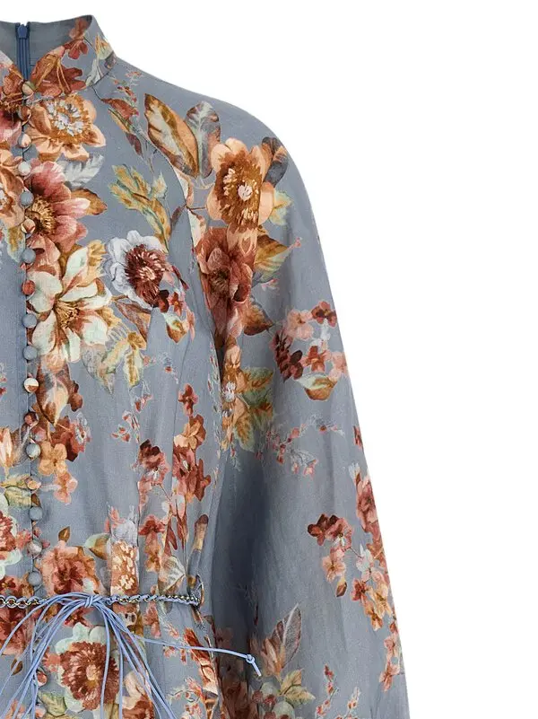 Zimmermann Awaken' Dress - Blue