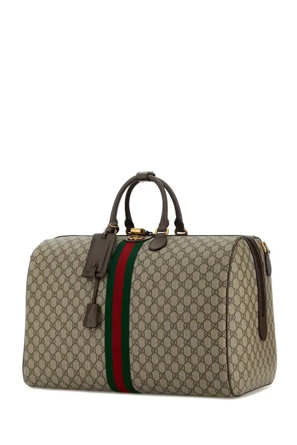 Gucci Gg Canvas Large Savoy Travel Bag