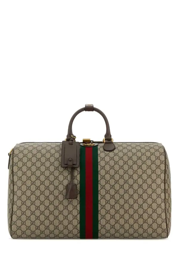 Gucci Gg Canvas Large Savoy Travel Bag - Multicolor