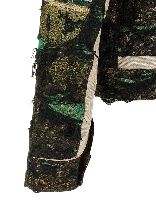 Junya Watanabe Jacquard Square Jacket