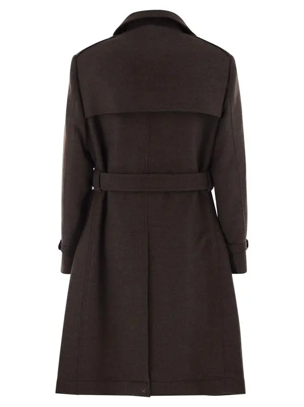 Brunello Cucinelli Wool Trench