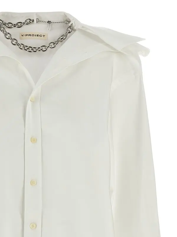 Y/project Cotton Chemisier Dress