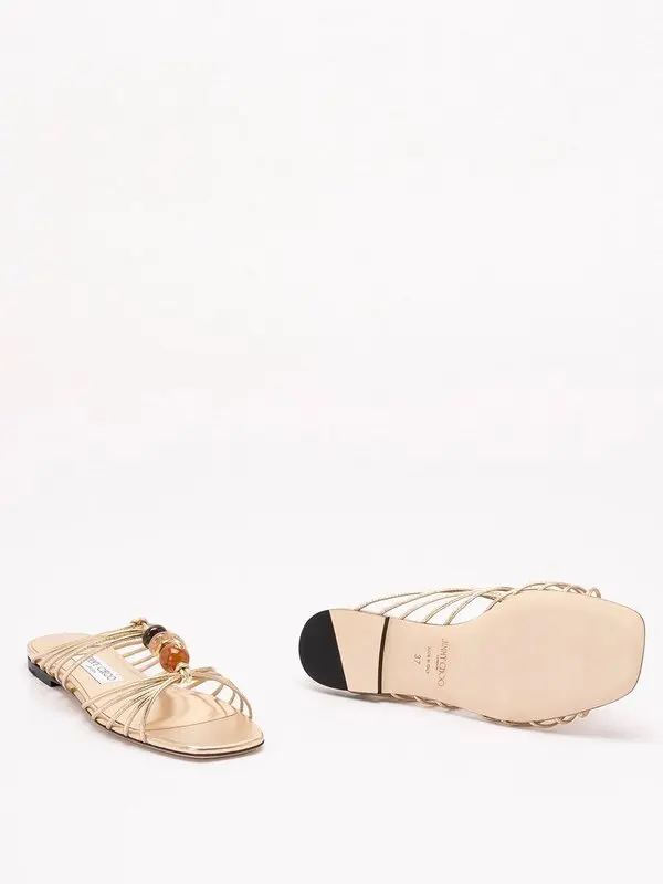 JIMMY CHOO Lova Mule Flat