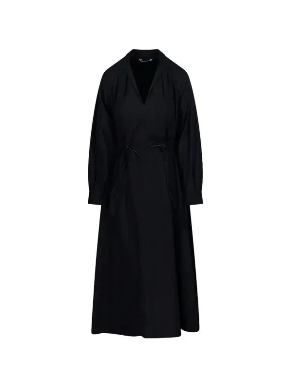 Max Mara Cotton Midi Dress - Multicolor