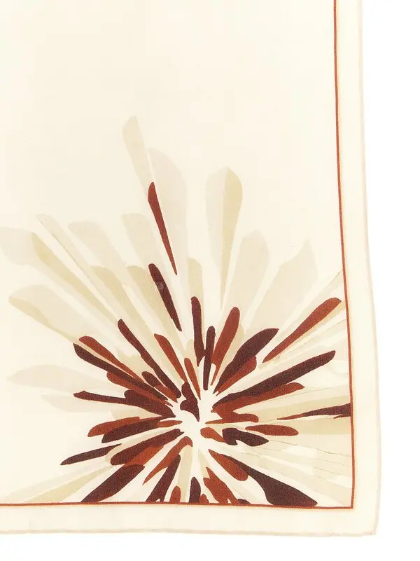 Brunello Cucinelli Bloom Print' Scarf