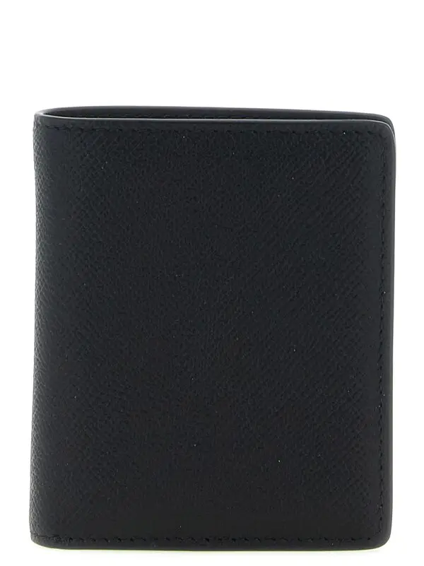 MAISON MARGIELA Bi-fold 'four Stitches' Wallet - Black