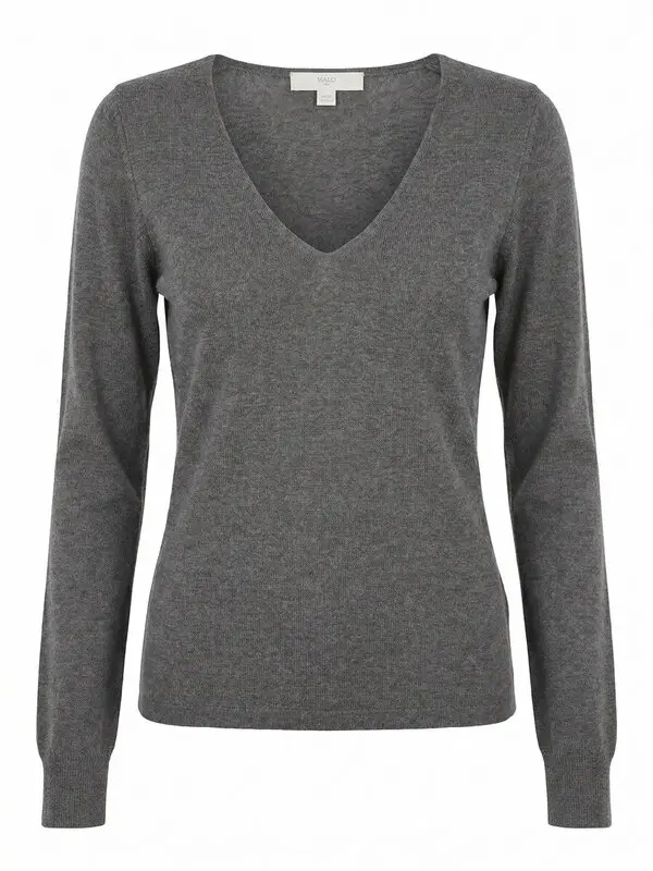 Malo V Neck Sweater - Multicolor