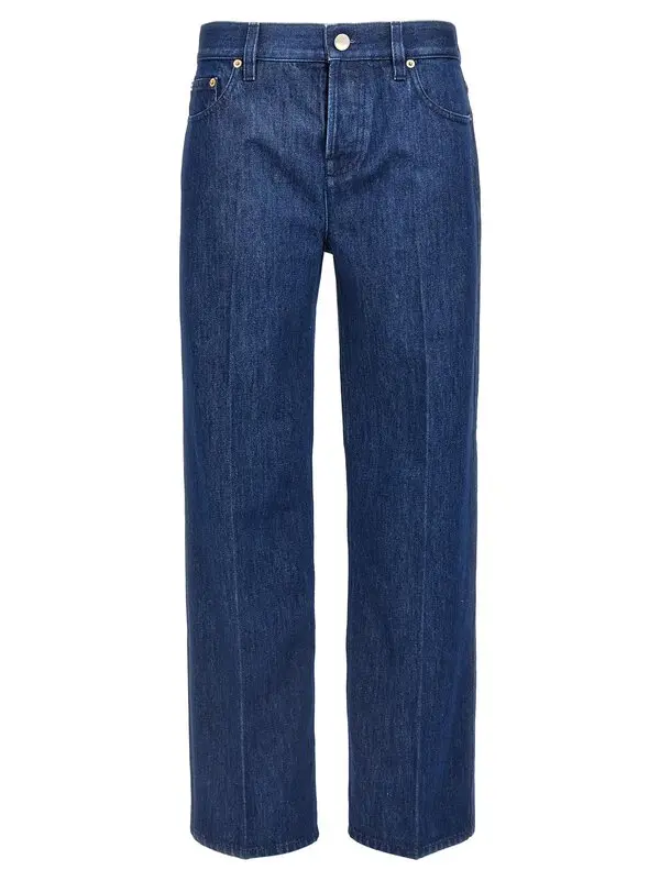 Gucci Cotton Jeans - Blue