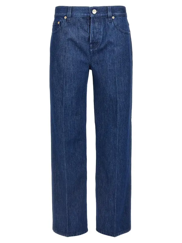 Gucci Cotton Jeans - Blue