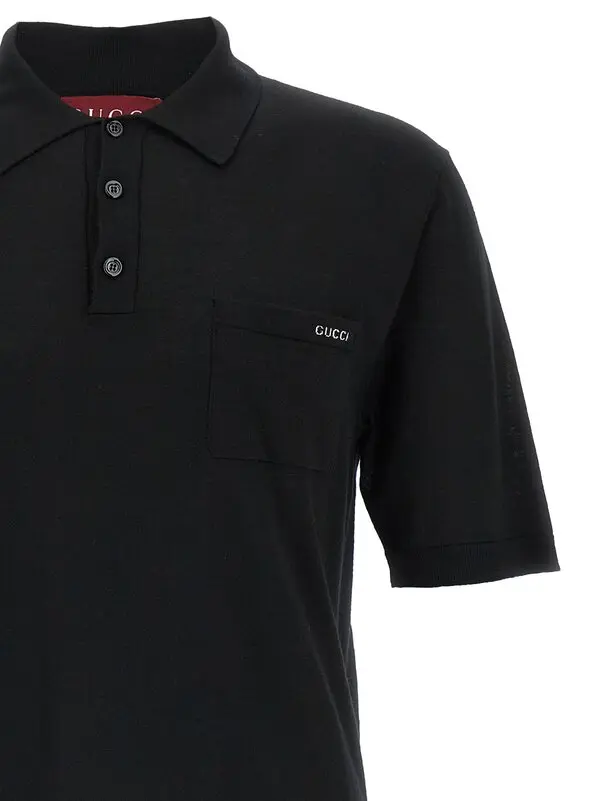 Gucci Intarsio Polo Shirt