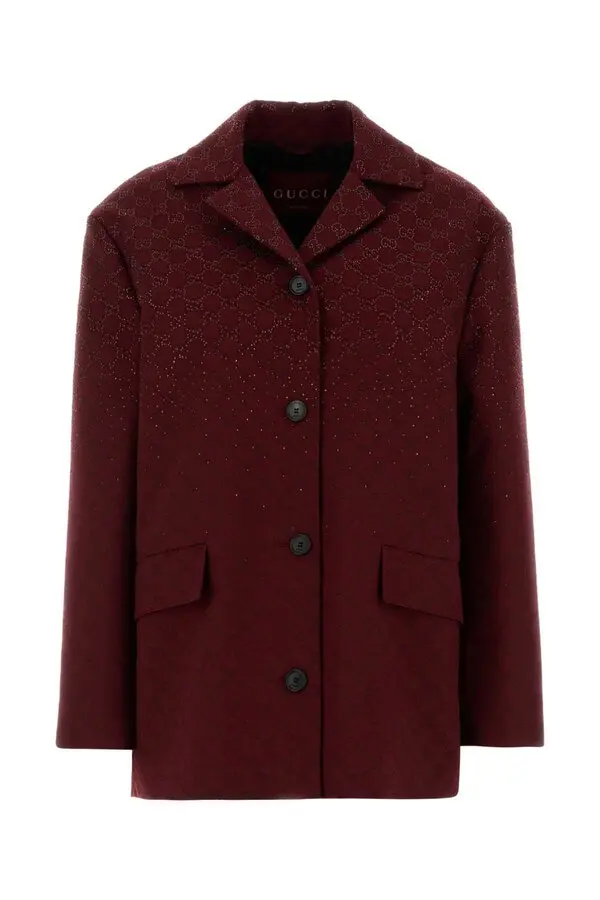 Gucci Gg Fabric Blazer