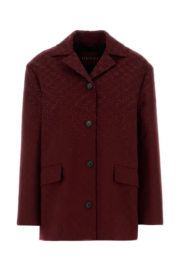 Gucci Gg Fabric Blazer