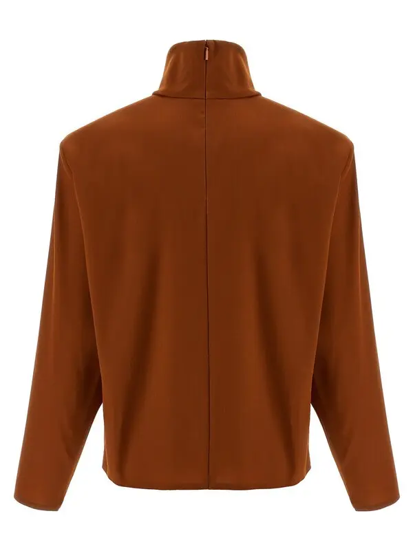 Saint Laurent Stretch Super Organza Sweater