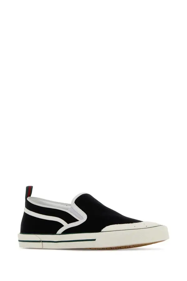 Gucci Canvas Slip Ons