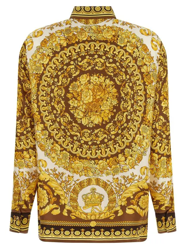 Versace Barocco Silk Twill Shirt