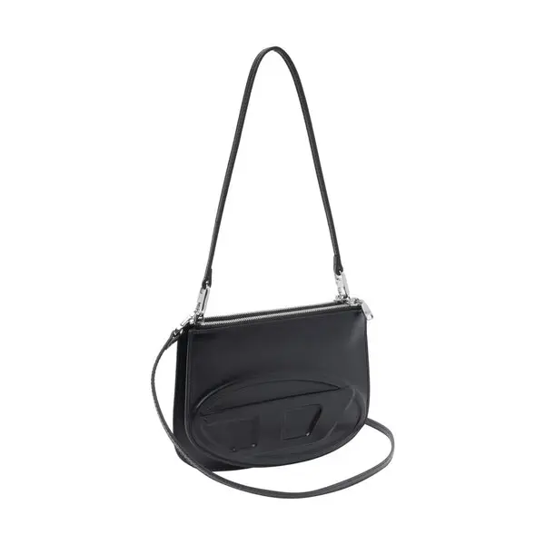 DIESEL® 1dr Twin Shoulder Bag - Black