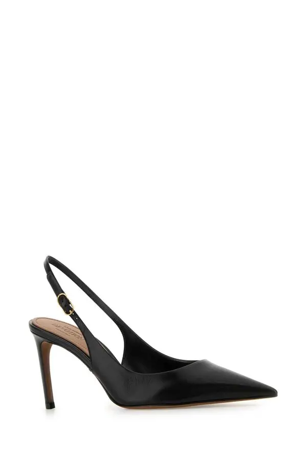 Dolce & Gabbana Leather Devotion 75 Pumps - Black
