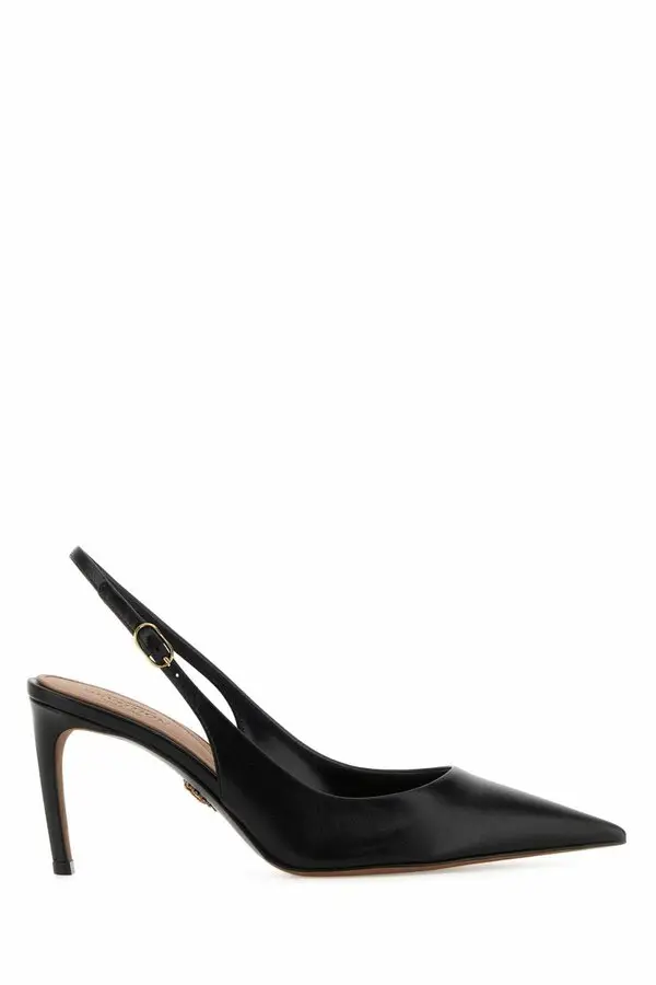 Dolce & Gabbana Leather Devotion 75 Pumps - Black