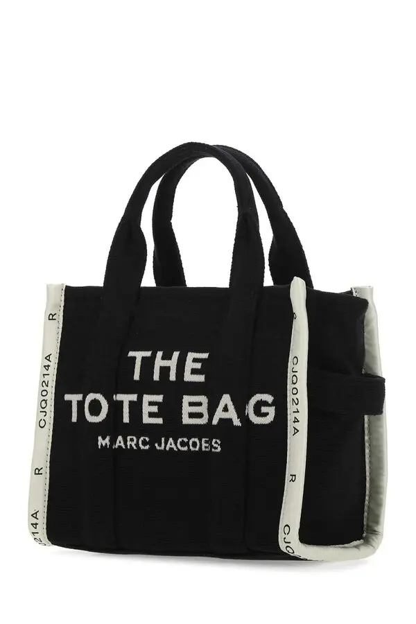 Marc Jacobs Canvas The Tote Shopping Bag - Black
