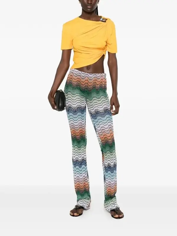 Missoni Patterned Viscose Pants - Multicolor