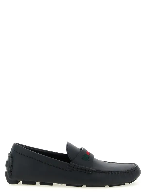 Gucci Driver Loafers - Black