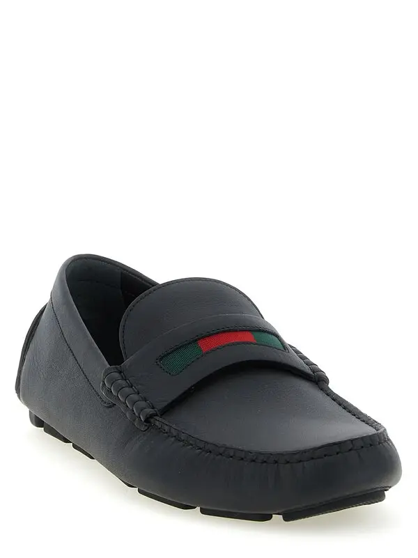 Gucci Driver Loafers - Black